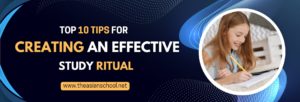 Tips For Creating An Effective Study Ritual