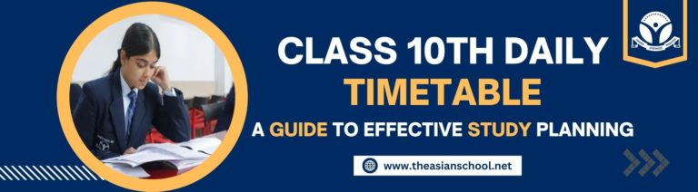 Class 10th Daily Timetable: Plan Your Study for Success
